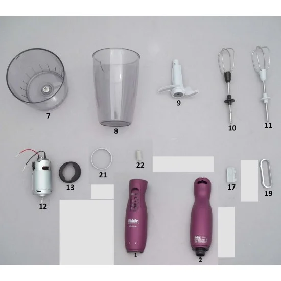 LUCCA BLENDER SETİ- VIOLET